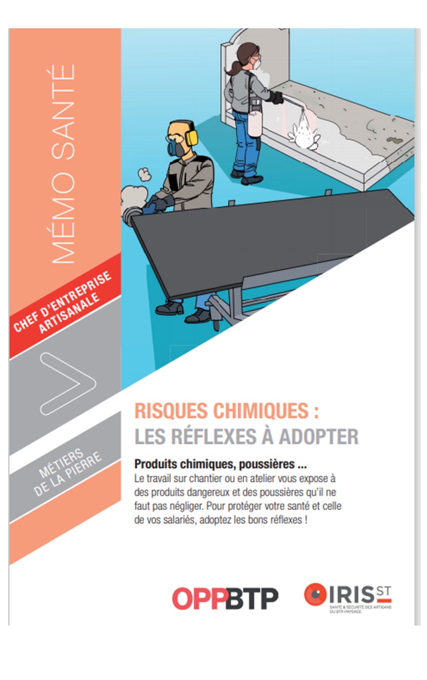 Un nouveau mémo sur les risques chimiques pour les métiers de la pierre - INRS